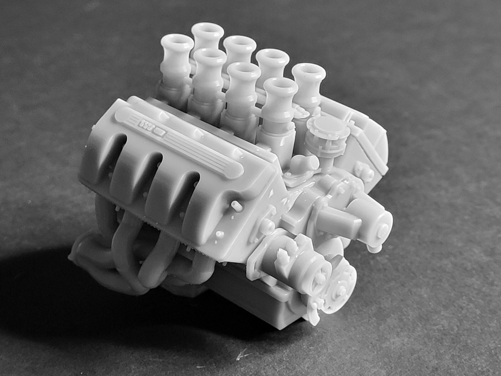 BOSS9 Pro Stock Kaase Ford 3D print 1:8 1:12 1:18 1:24 JPGM Tamiya ...