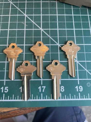 20 1145h Ilco Key blanks For Schlage Locksmith Uncut Brass | eBay