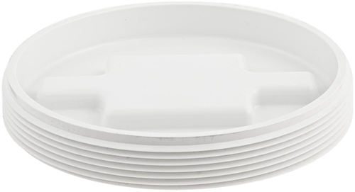 Spears P110 Series PVC DWV Pipe Fitting, Flush Plug, 6" NPT Male ...