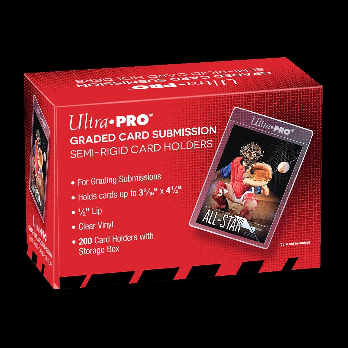 Card Saver 1 Ultra Pro Graded Card Submission Semi-Rigid Holders - 15 ...