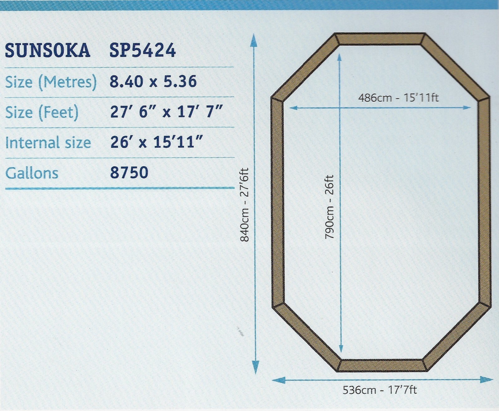 SUNSOKA SWIMMING POOL LINERS - 30 THOU **5 YEAR GUARANTEE** | eBay UK