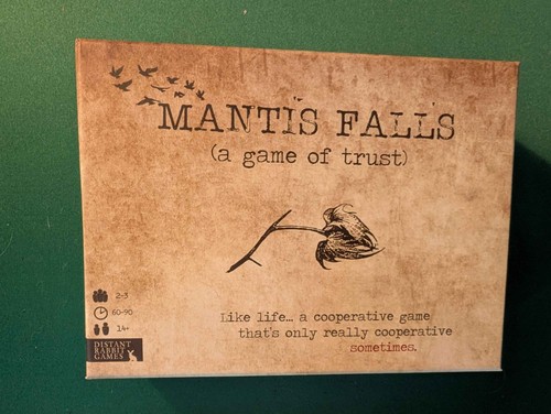 Mantis Falls (A Game of Trust) Board Game Distant Rabbit Games 2021 ...