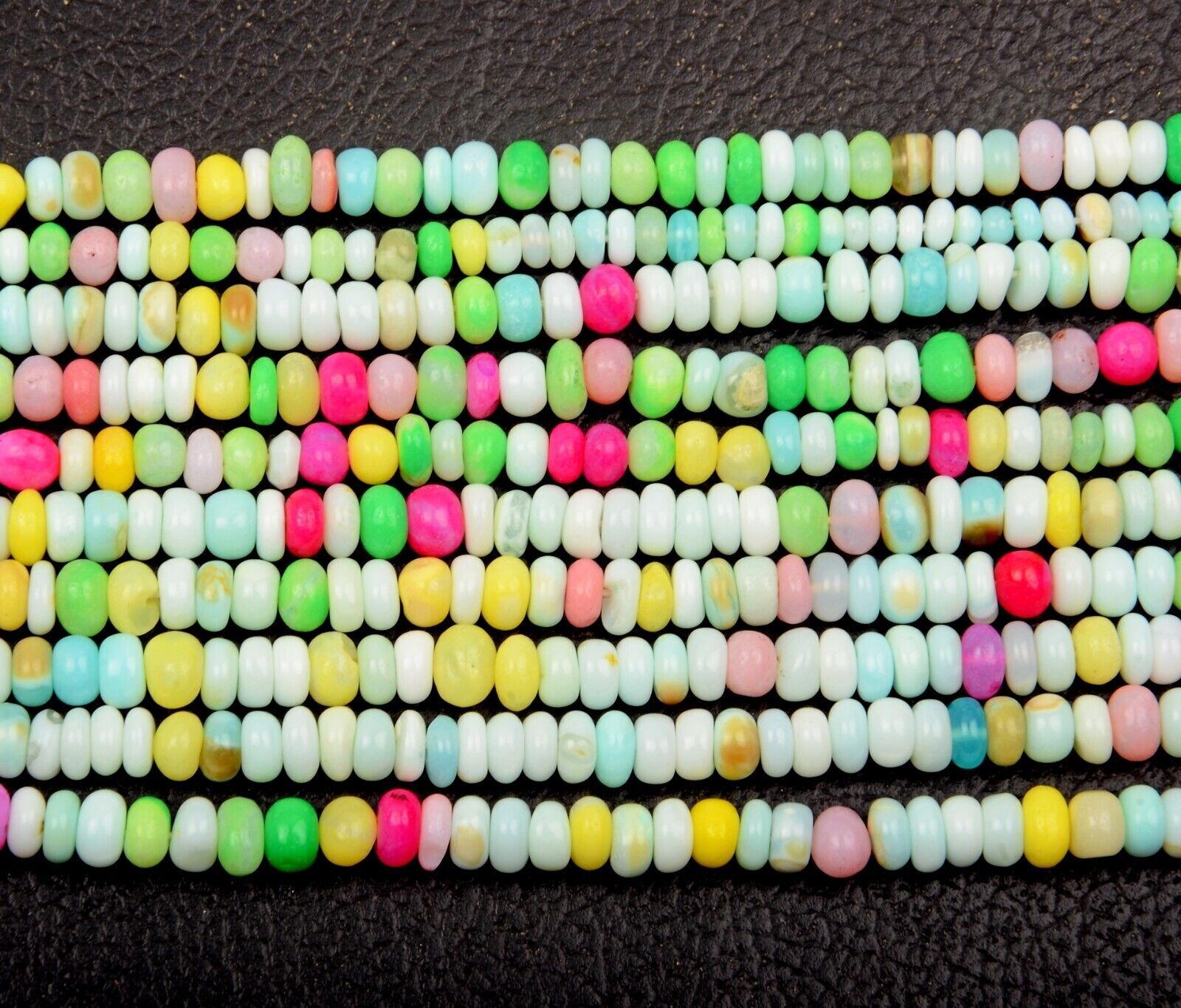 Best Multi Color Opal Gemstone Beads 5 MM 13 Inch Strand Smooth ...
