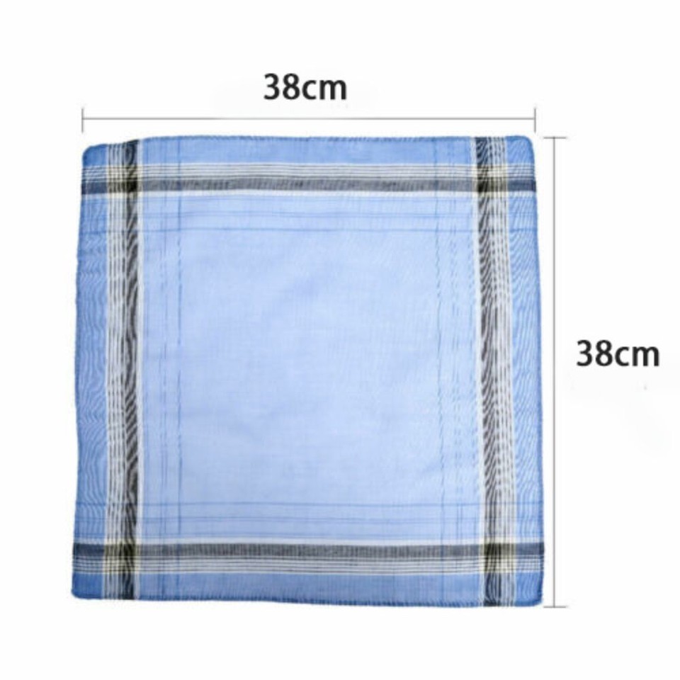 Fashion Gifts Men Cotton Kerchief Handkerchiefs Hankies | eBay UK