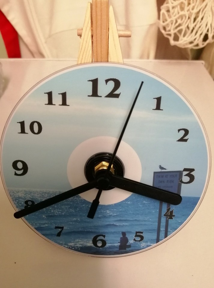 Personalised Custom DVD Desk Clock Own Image Photo Design Picture ...