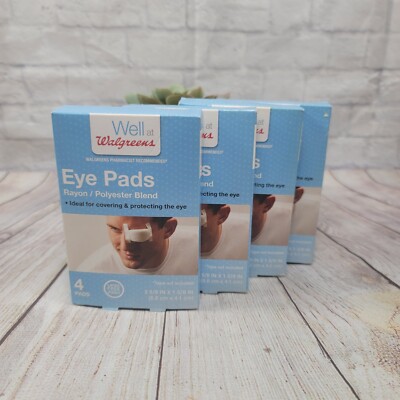 Walgreens Eye Pads 4Pads x 4 Brand New Box Lot ( Total 16 Pads) | eBay