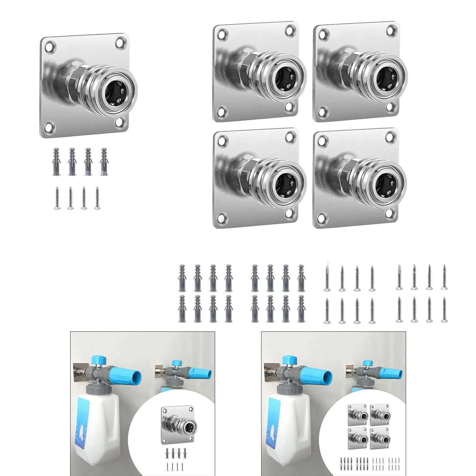 Schaumkanonenhalter, Autowaschzubehör-Organizer, 1/4 Zoll Quick Connect ...