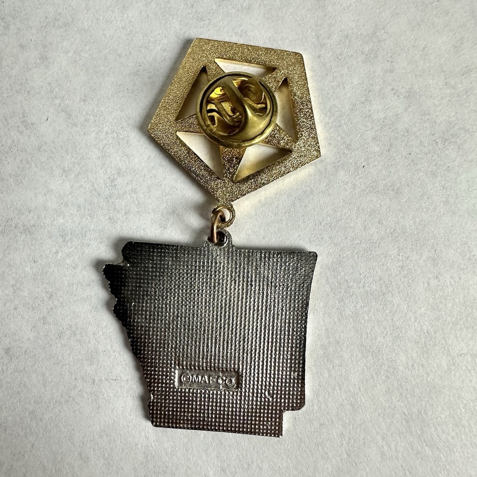 OES Order Of The Eastern Star Arkansas Former Grand Representative Pin ...