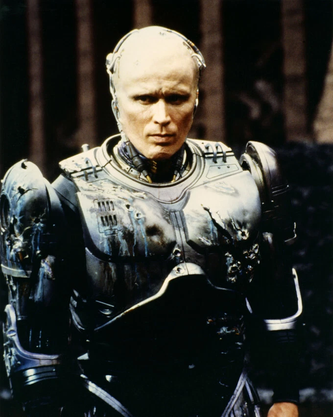 Peter Weller Robocop Makeup