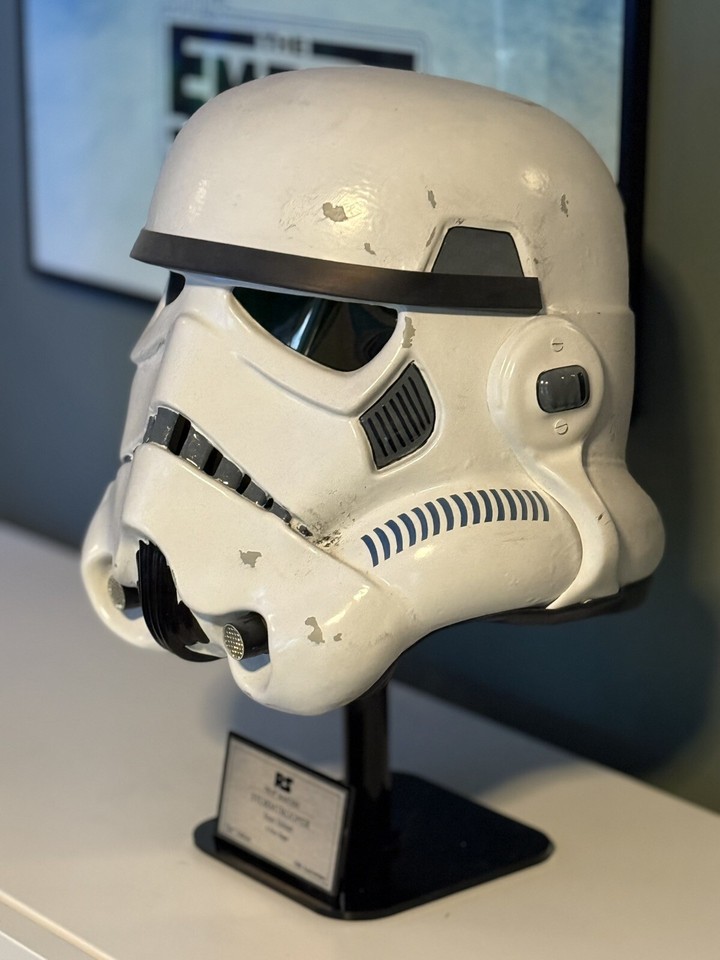 RS Prop Masters Stormtrooper Stunt Helmet “SA” Edition HDPE Anniversary ...