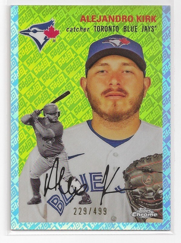 2023 Topps Chrome Platinum Anniversary - Topps Refractor #327 Alejandro ...