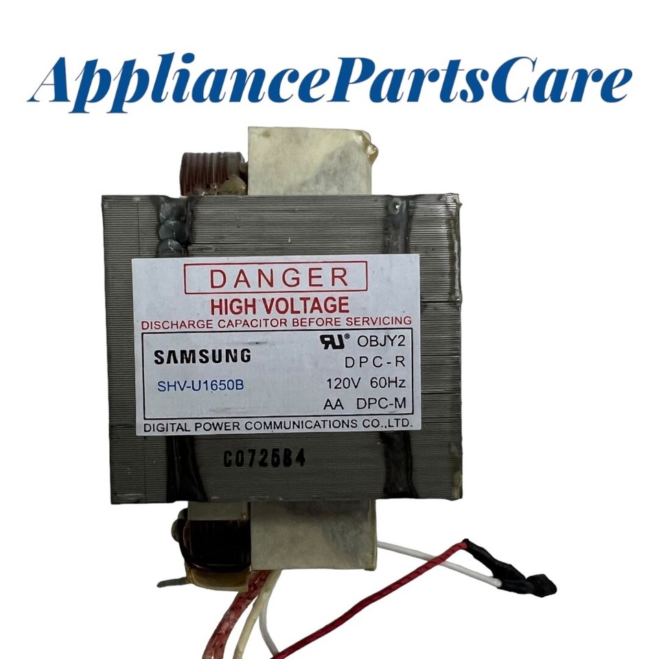 Samsung Microwave High Voltage Transformer DE26-00122B, DE26-00143C | eBay
