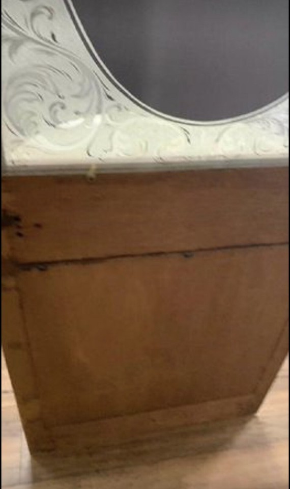 Antique Pulaski Furniture entry hall tree stand with mirror | eBay