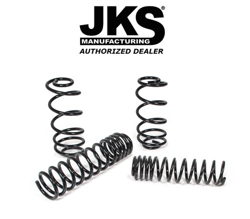 97-06 Jeep TJ LJ Wrangler JKS 2" Dual Rate Lifted Coil Springs - SET ...