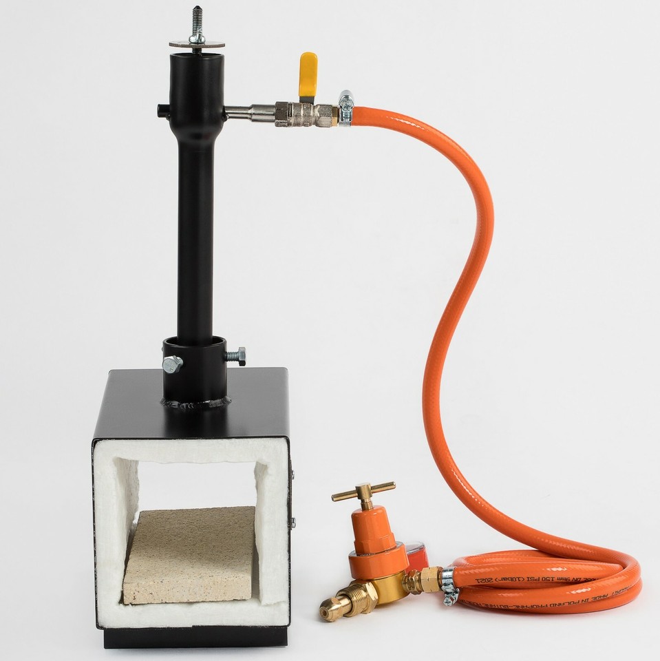 DFPROF1b GAS PROPANE FORGE Furnace Burner Knife Making Blacksmith ...