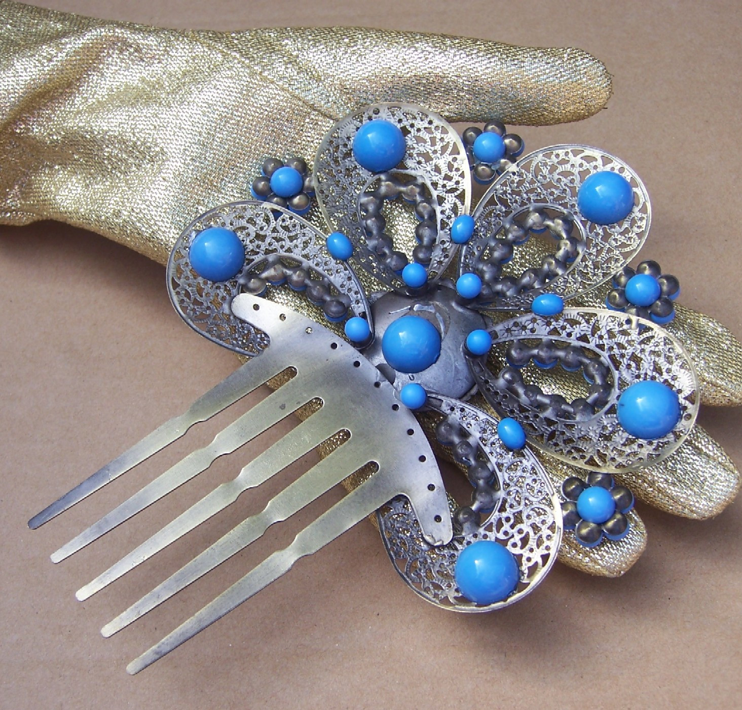 Hair comb peineta Spanish mantilla style hair accessory | eBay