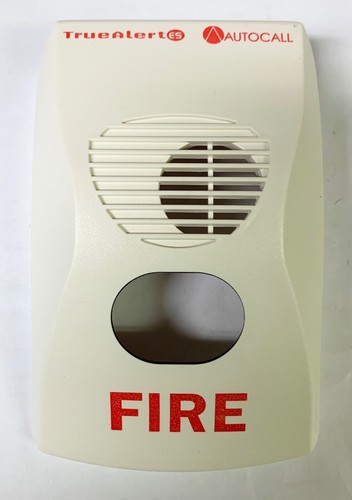 AUTOCALL TRUE ALERT A59AVC WWFO WHITE FIRE AV ALARM COVER | eBay