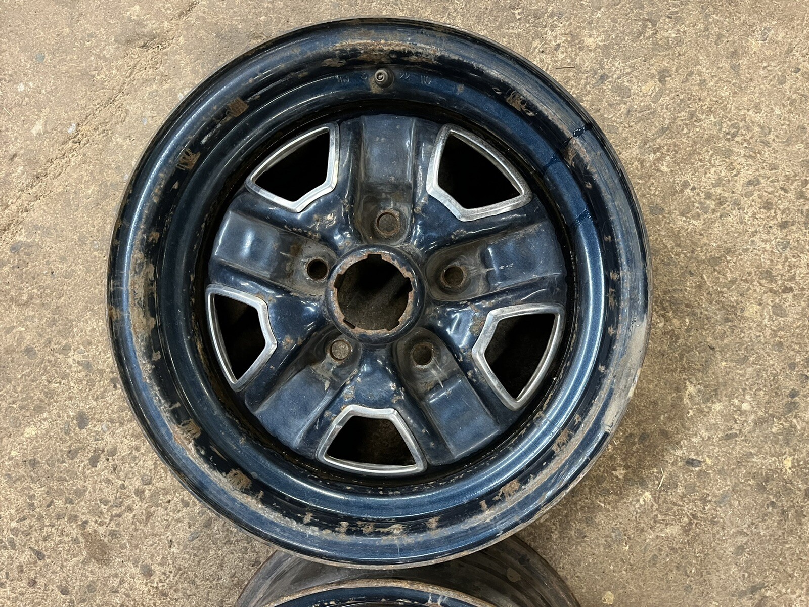 1979 Oldsmobile 14x6 SSII Rally Wheels Pair Date Matched Cutlass Olds ...