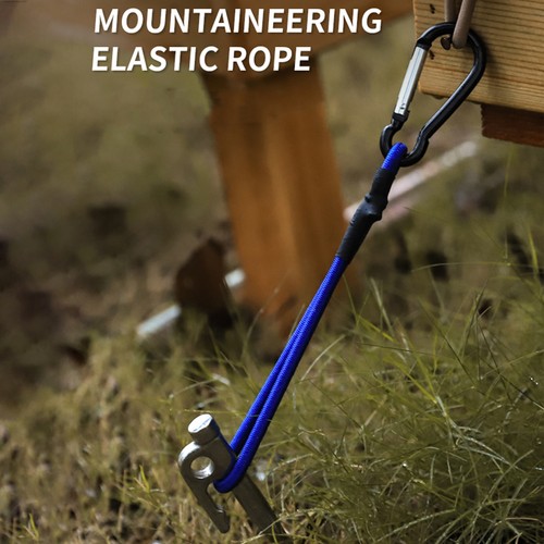 Bungee Cord Strong Connector Elastic Cord Buckle Climbing Accessories 4 ...