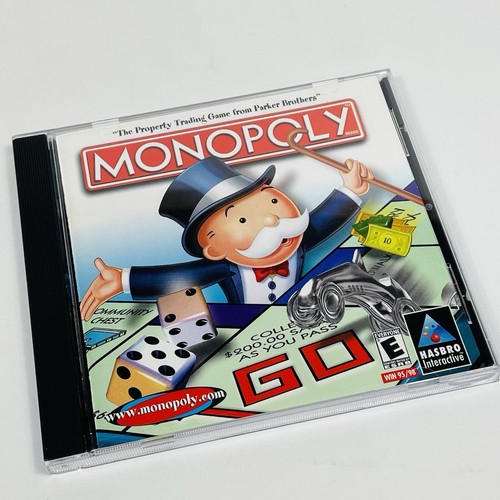 Monopoly by Hasbro Interactive Video Game for Windows PC CD-ROM | eBay