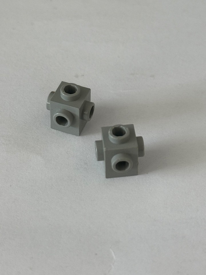 LEGO Parts 4733 (2pcs) Brick, Modified 1 x 1 w Studs on 4 Sides Pick ...