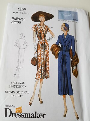 Vogue Dressmaking Patterns V9126 | eBay UK