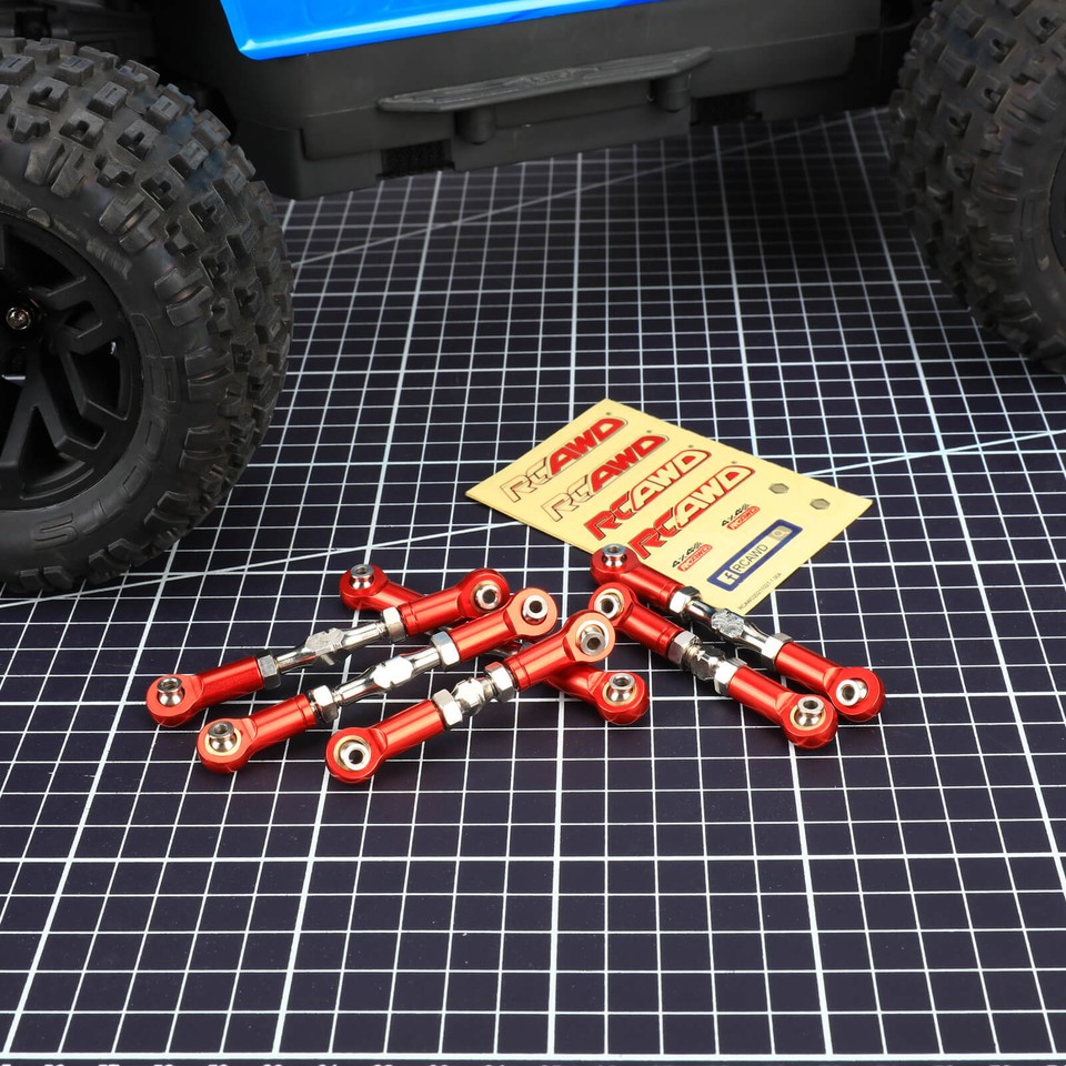 RCAWD Steel Thick Turnbuckles Link for Arrma 1/10 Senton Granite ...