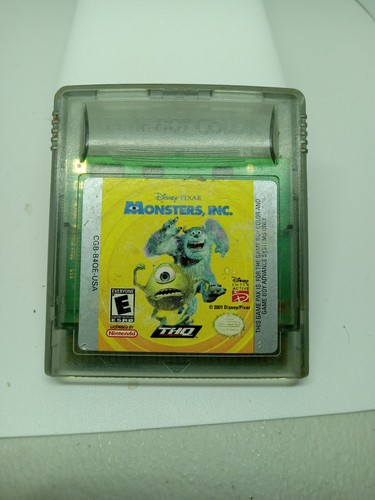 Monsters, Inc. (Nintendo Game Boy Color, 2001) 785138320892 | eBay