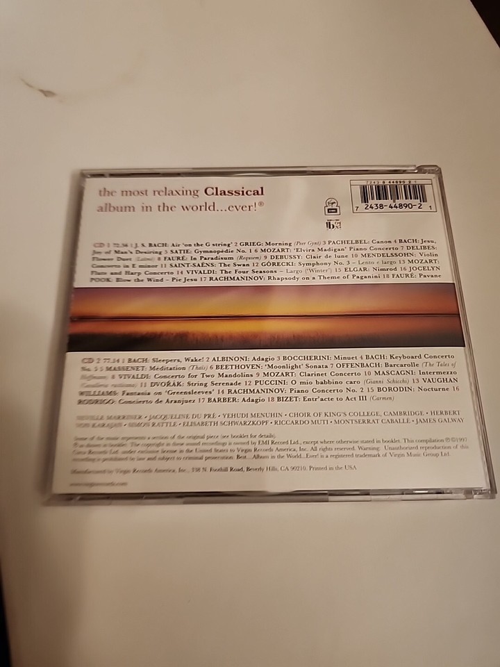 The Most Relaxing Classical Album in the World...Ever! - Audio CD ...