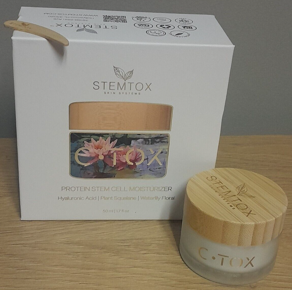 STEMTOX C*TOX PROTEIN STEM CELL MOISTURIZER-HYAURONIC ACID-PLANT ...