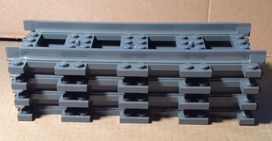 NEW Lego Train - Wheel, Bogie, Buffer, Base, or Track (Straight, Curved ...