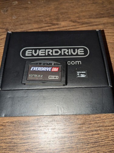 Original Everdrive GBA MINI for Game Boy Advance - Balck Nintendo ...