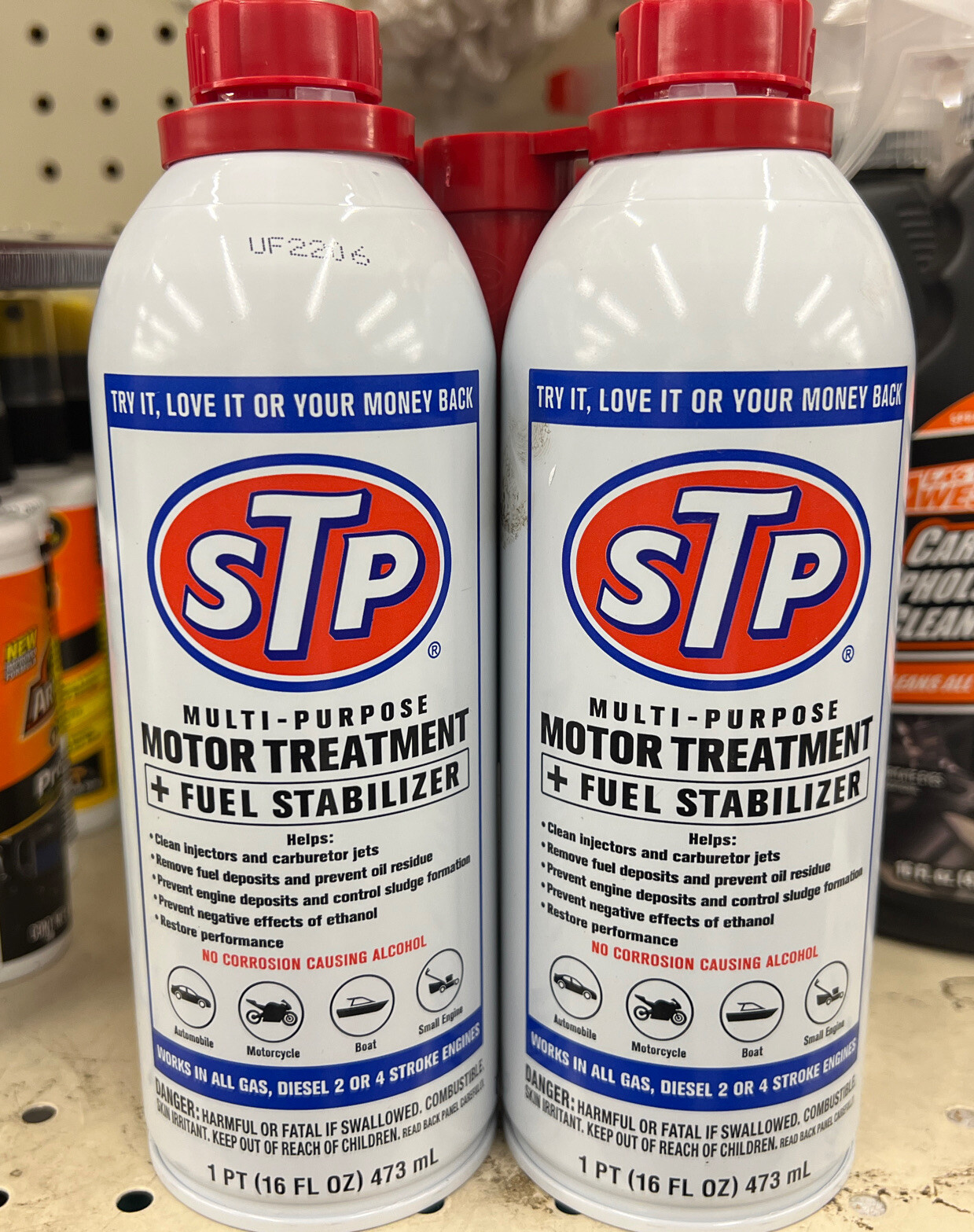 STP 78588 Multi-Purpose Motor Treatment Fuel Stabilizer with Spout, 16 ...