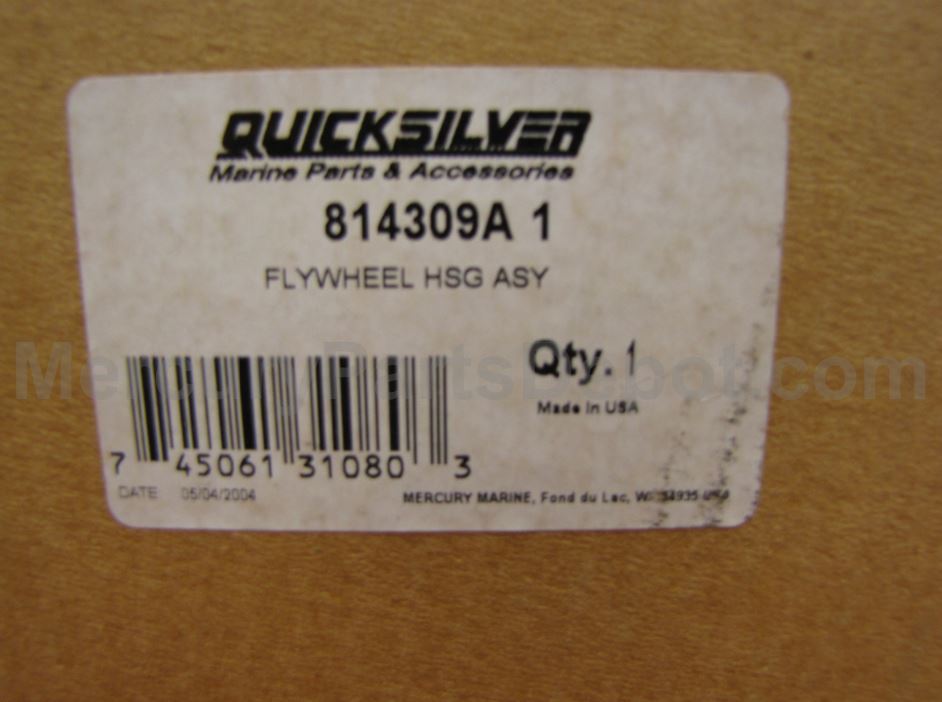 New Mercury Flywheel Housing Assembly - Part # 814309A1 | eBay
