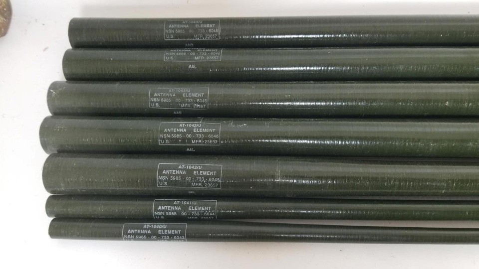 Shakespeare 120 HF Military Antenna System AT-1043/U 1040/U 1041/U and ...