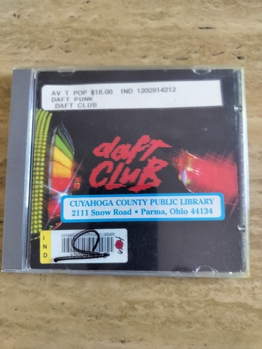 Daft Club by Daft Punk (ex-lib CD, 2004) | eBay