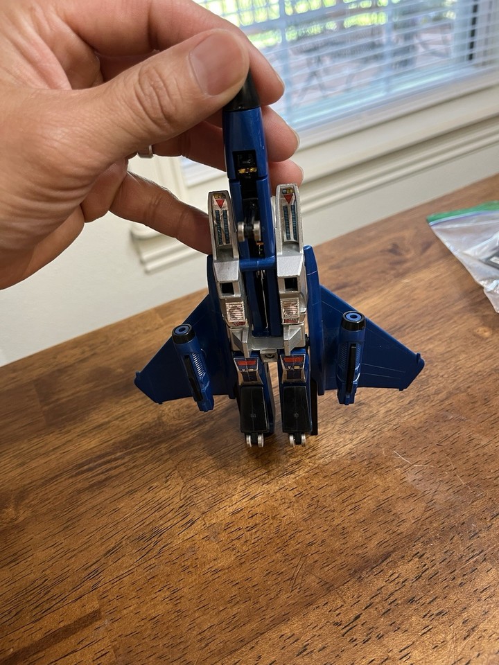 Thundercracker 1985 Vintage Hasbro G1 Transformers F-15 Fighter Action ...
