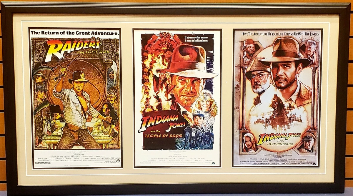 Indiana Jones Trilogy Poster