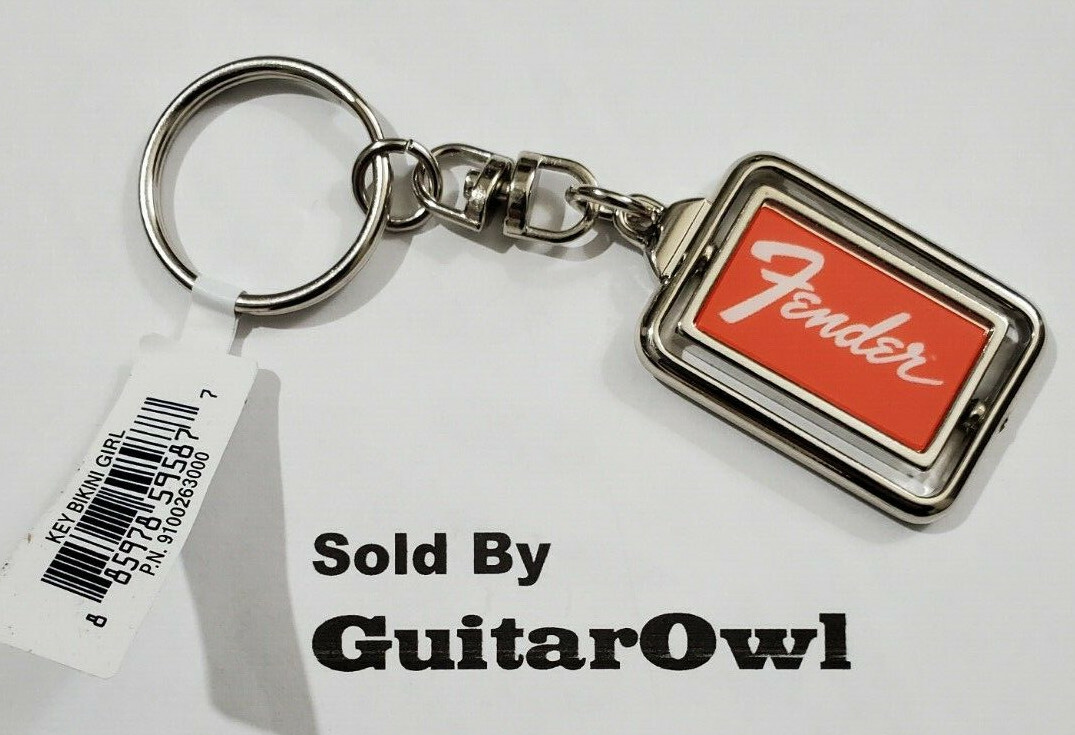 fender mustang guitar Key Chain DISCONTINUED BY FENDER keychain Bikini ...