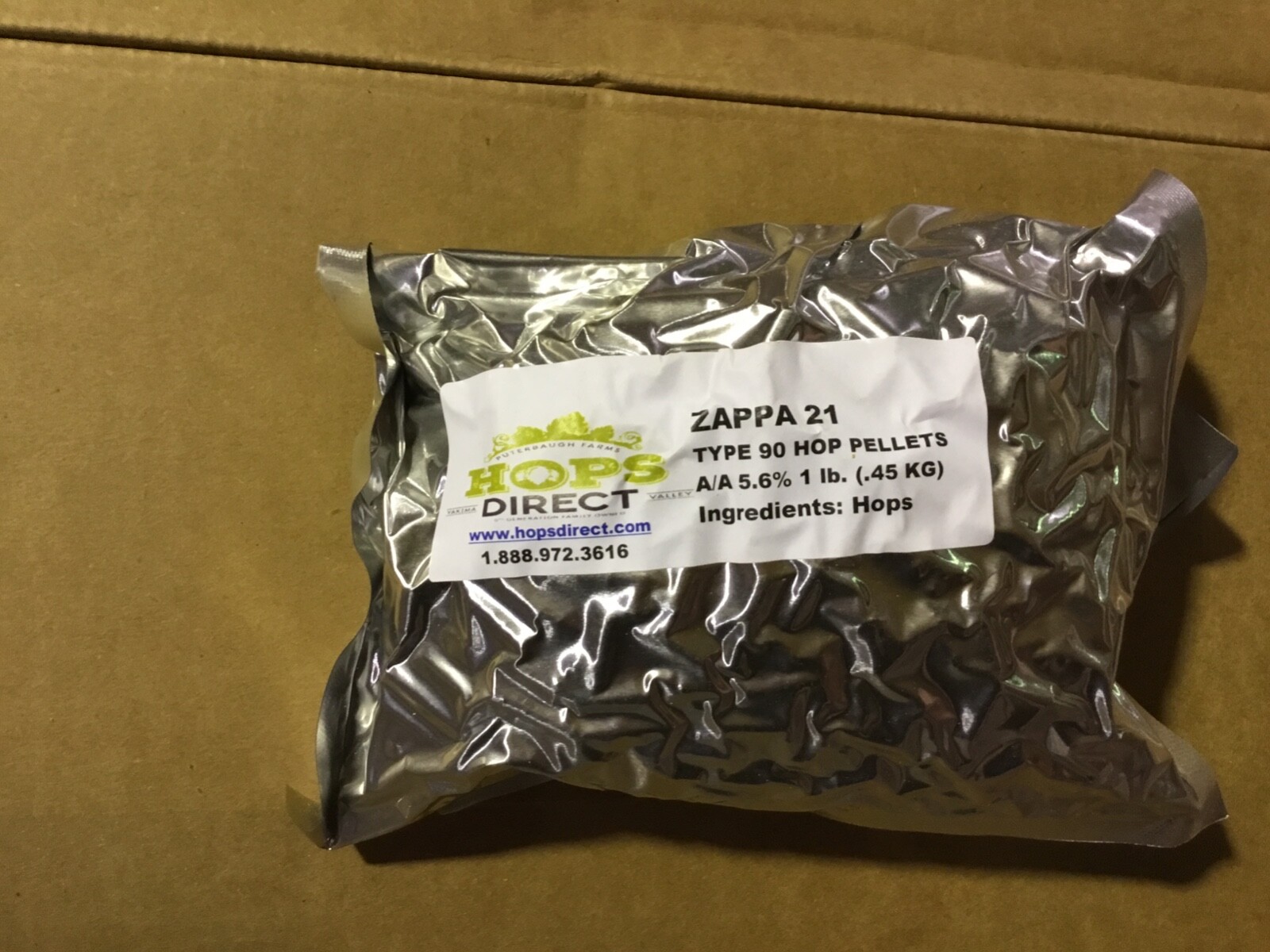Zappa (US) Hop Pellets 1 lb Hops Direct fresh pellet t 90 | eBay