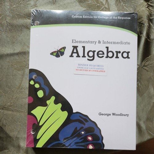 Algebra book, Elem. and Intermedia 2010, binder ready Rev. by George ...