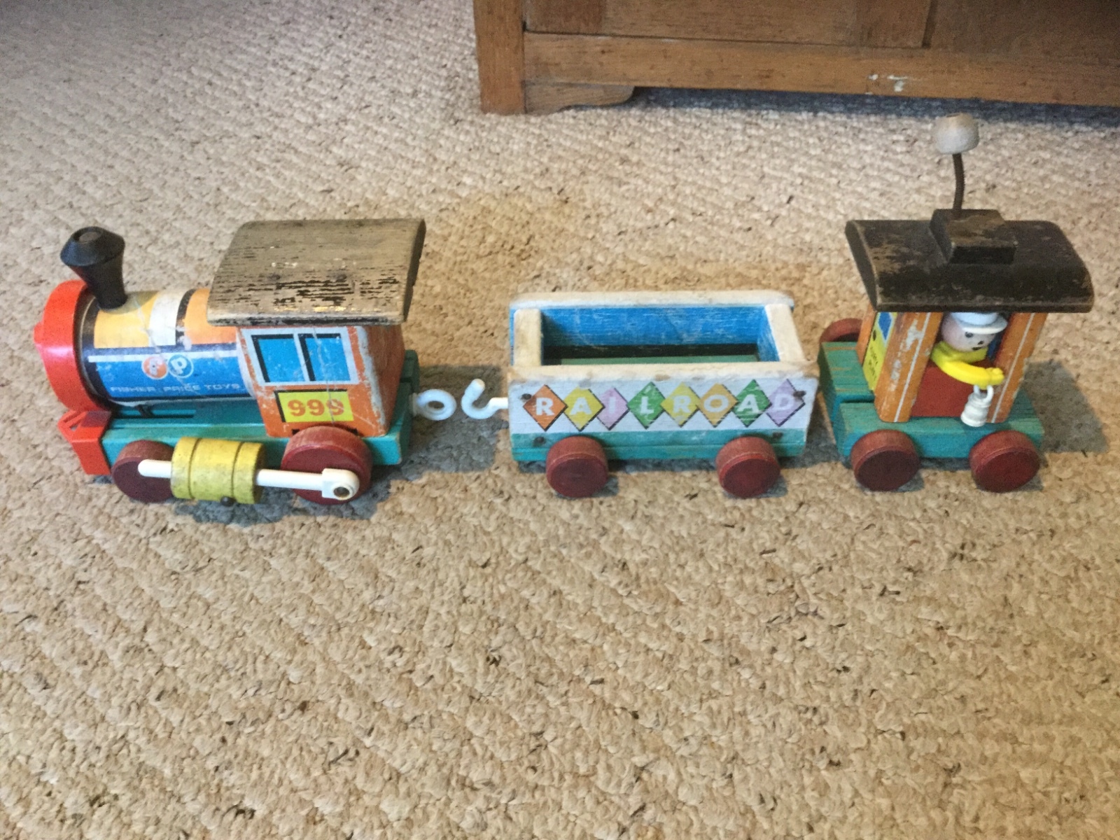 Pre Owned Vintage Huffy Puffy Train #999. 1963. 3 Pieces. | eBay