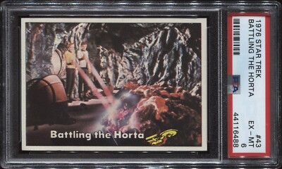 1976 STAR TREK #43 BATTLING THE HORTA PSA 6 (Centered) | eBay