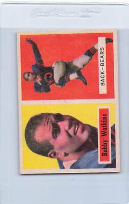 1957 Topps #7 Bobby Watkins Bears EX *DA-A6352 | eBay