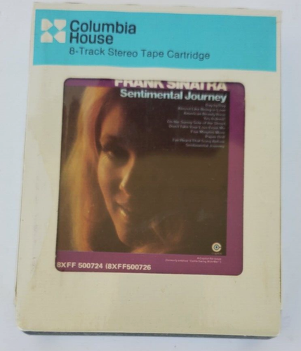 Frank Sinatra Sentimental Journey 8-Track Cartridge Capitol 8XF 500726 ...