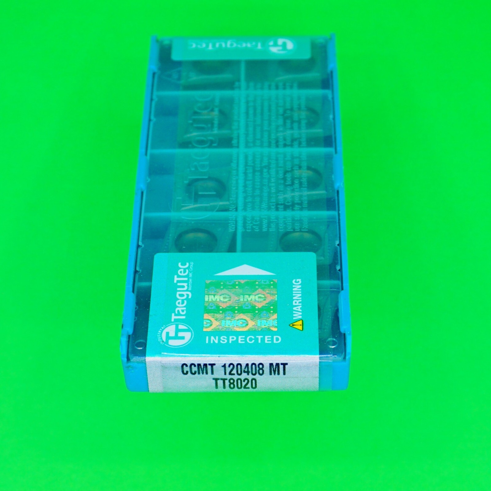 TAEGUTEC CCMT 120408 MT TT8020 - CCMT 432 MT Wendeschneidplatten 10 ...