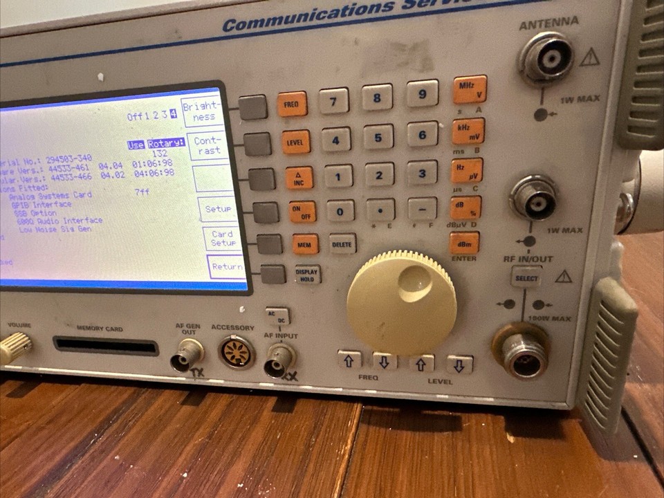 Aeroflex / IFR 2947 Communications Service Monitor with Options | eBay