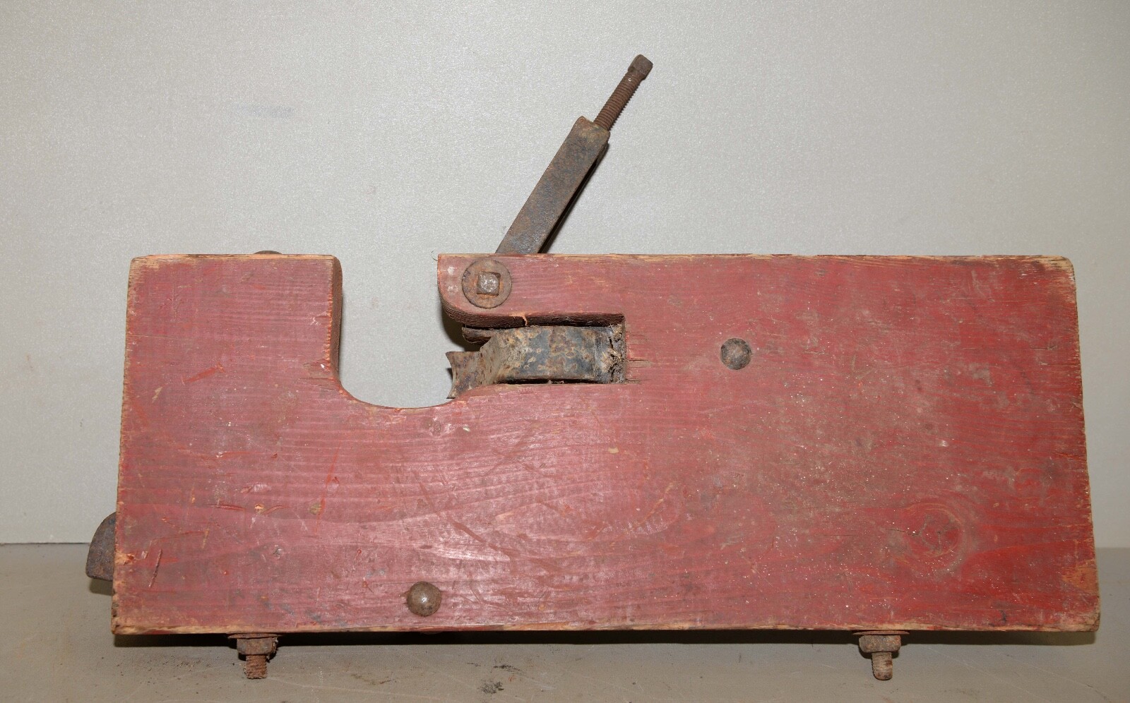 Rare 1885 patent saw mill blade swaging tooth setting tool collectible ...