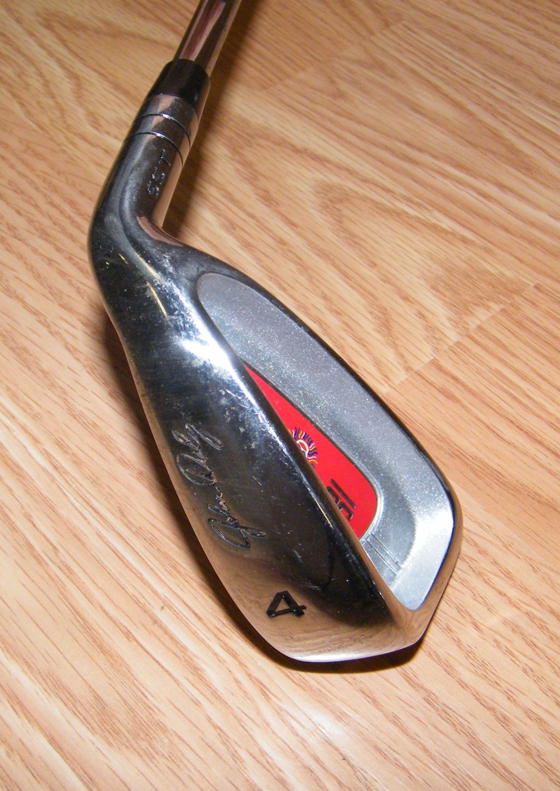 John Daly JD TL SST Right-Handed Signiture Iron Clubs w/ Steel Shafts ...