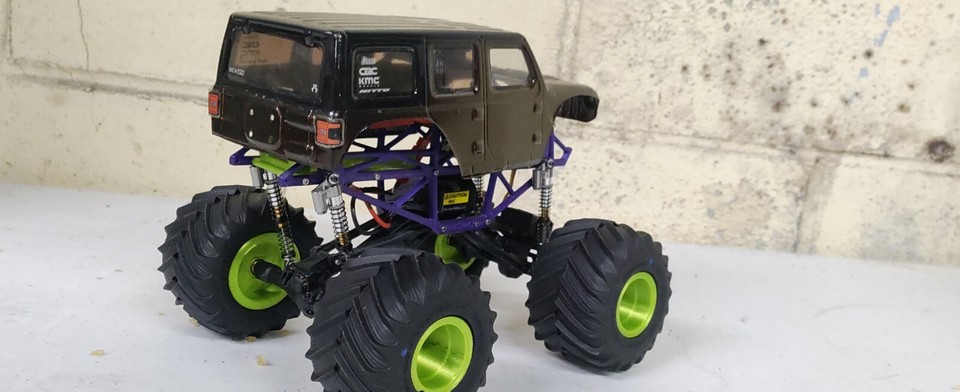 Scx24 Monster Truck RC Truck 1/24 Crawler. | eBay